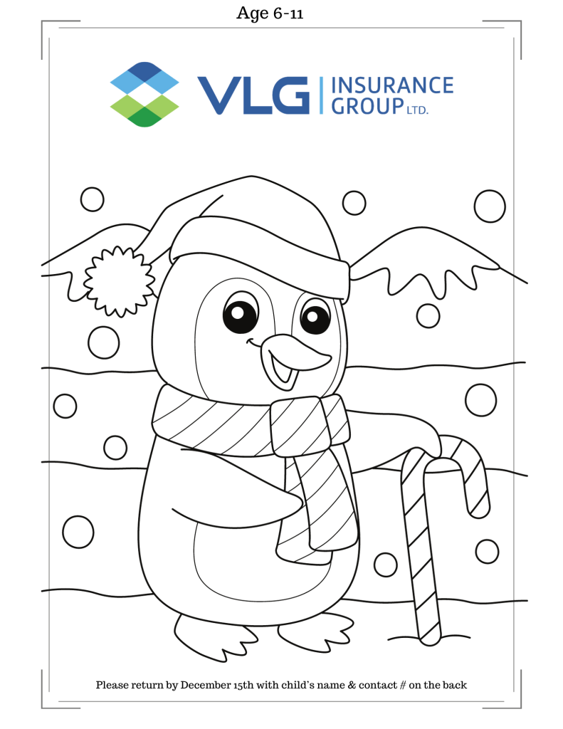 VLG's Annual Christmas Colouring Contest 2023 - VLG Insurance